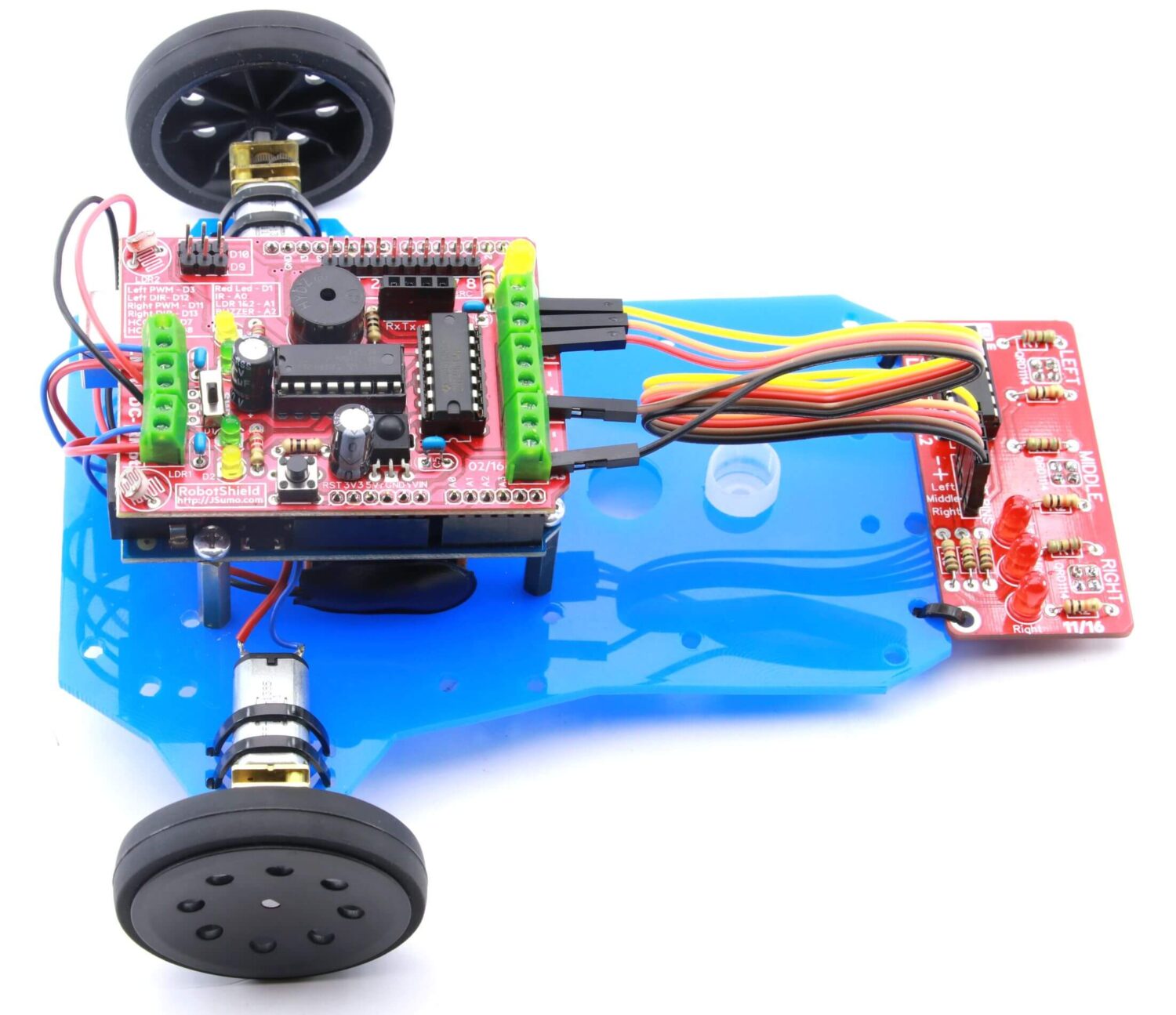 | ArduLine Basic Line Follower Robot Kit