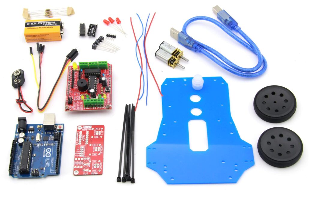 | ArduLine Basic Line Follower Robot Kit